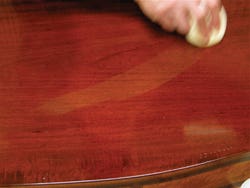Cut through the myths involved in French polishing | Woodshop News Magazine