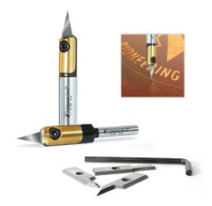 In-groove insert engraving system | Woodshop News Magazine