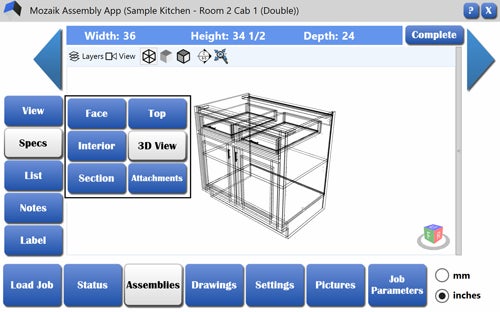 Mozaik features new Paperless Shop Tablet Apps | Woodshop News Magazine