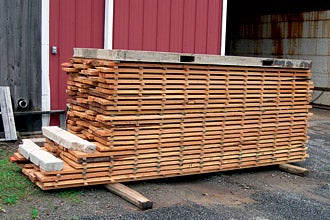 A simple approach to drying lumber | Woodshop News Magazine