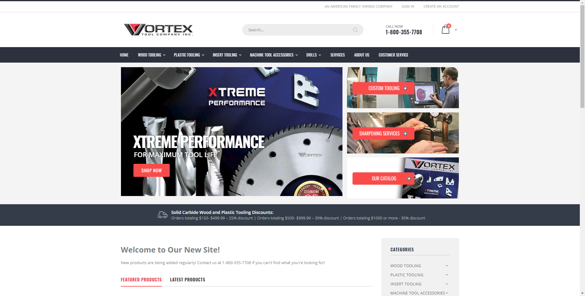 New website for Vortex | Woodshop News Magazine