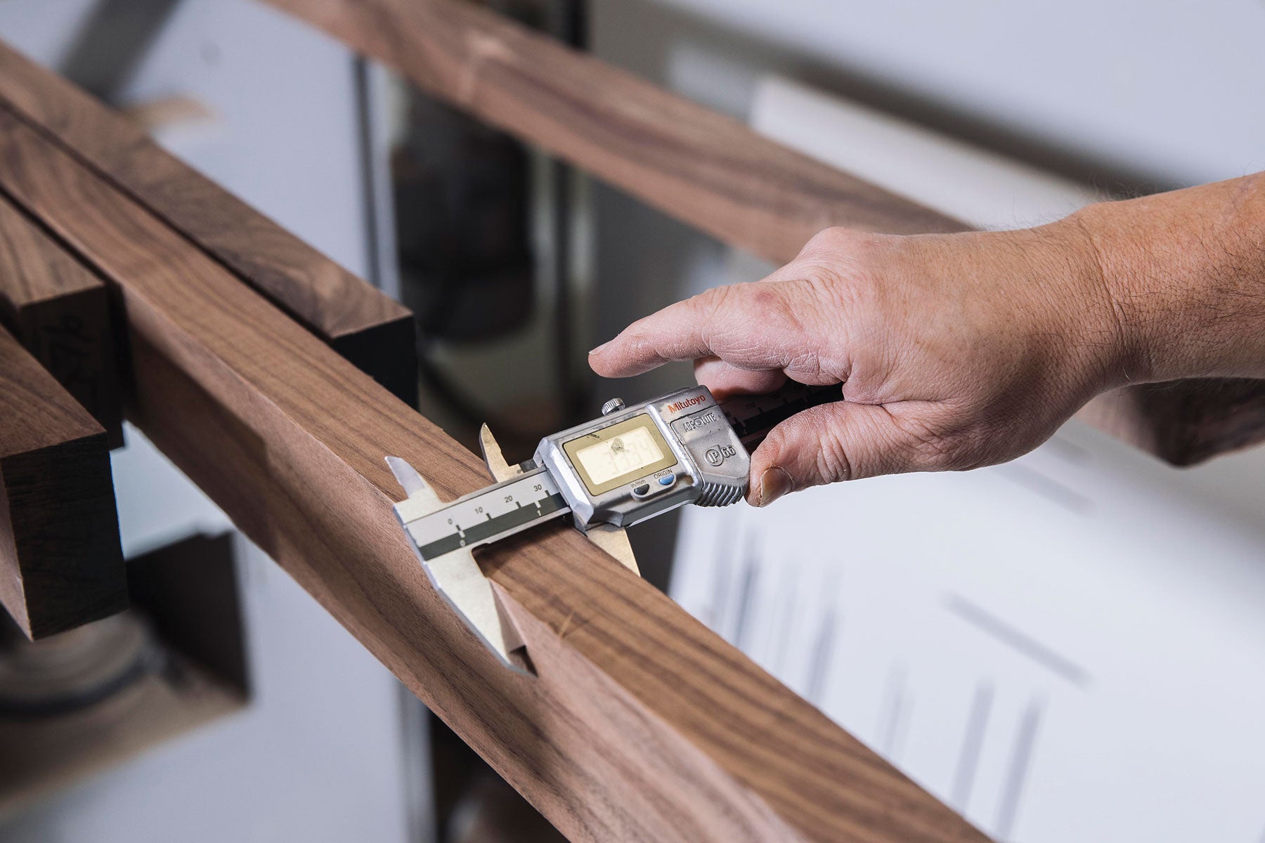 Woodshops automate the process of measuring rooms for cabinetry by ...