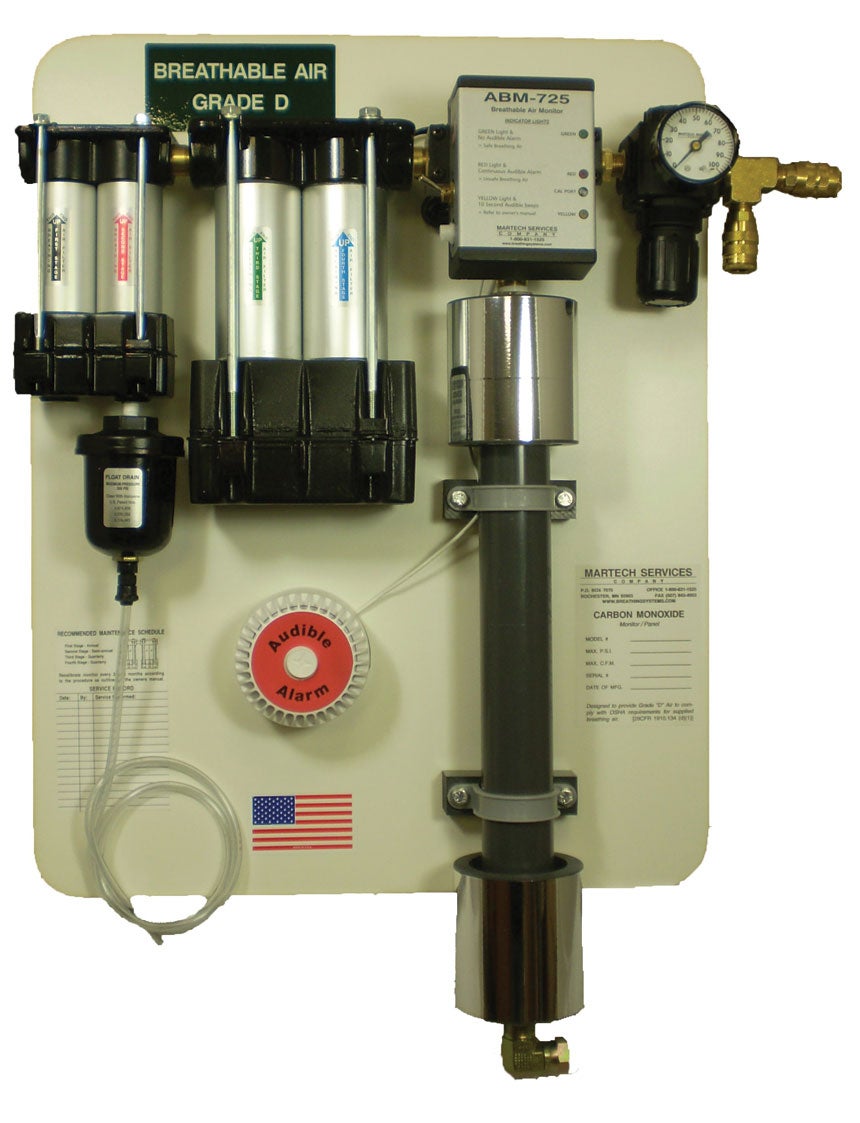 Martech offers new system for Grade D breathable air | Woodshop News ...