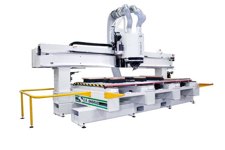 New 5-axis CNC router from C.R. Onsrud | Woodshop News Magazine