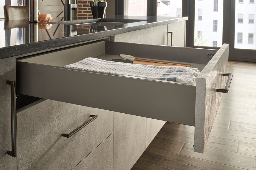New metal drawer box system from Hardware Resources | Woodshop News ...