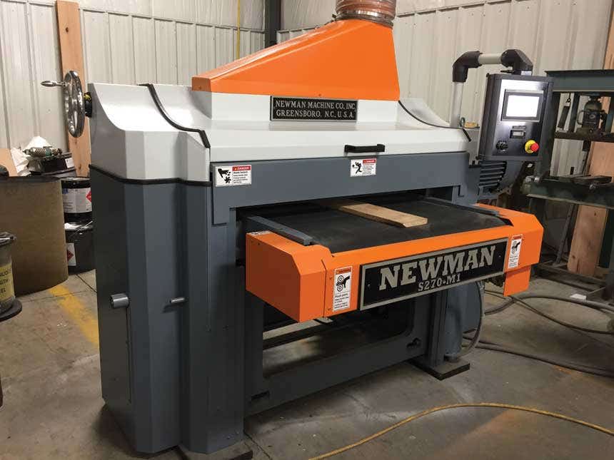 Say hello to Newman’s new surface planer | Woodshop News Magazine