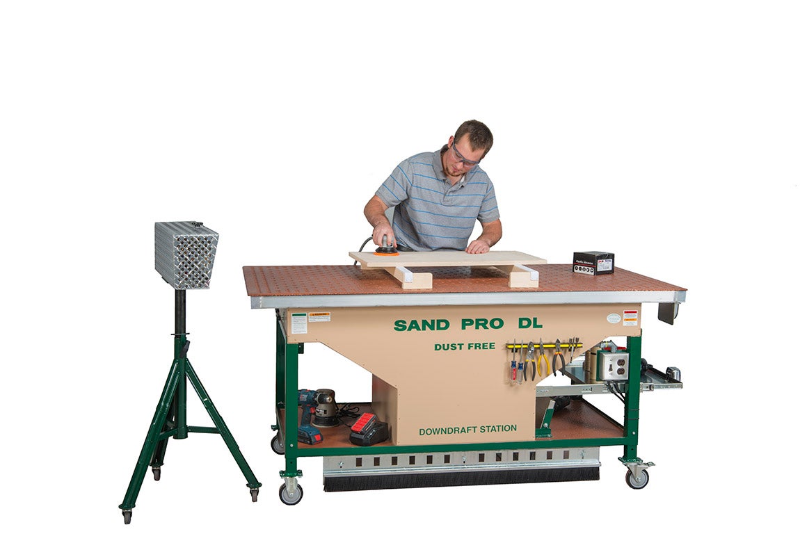 Sand Pro Sanding Tables, Sanding Booths, & Inspection Lighting