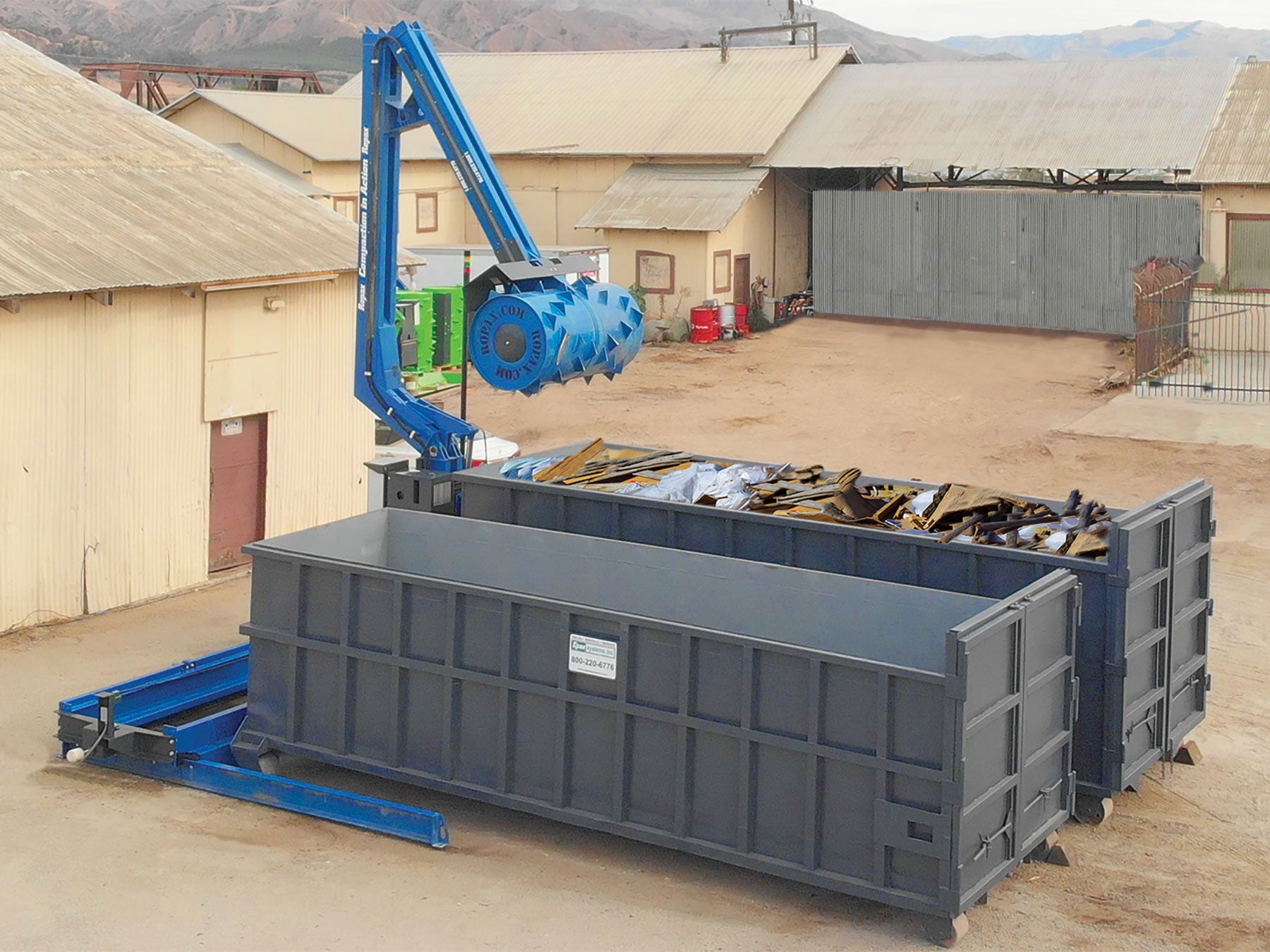 EPAX SYSTEMS offers the Ropax Traversing Compactors | Woodshop News ...