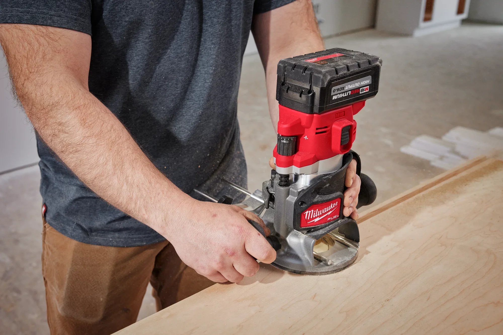 New cordless router from Milwaukee | Woodshop News Magazine