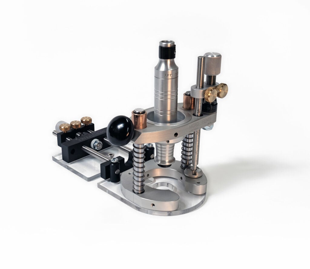 New Rosette Cutter Assembly from MicroFence | Woodshop News Magazine