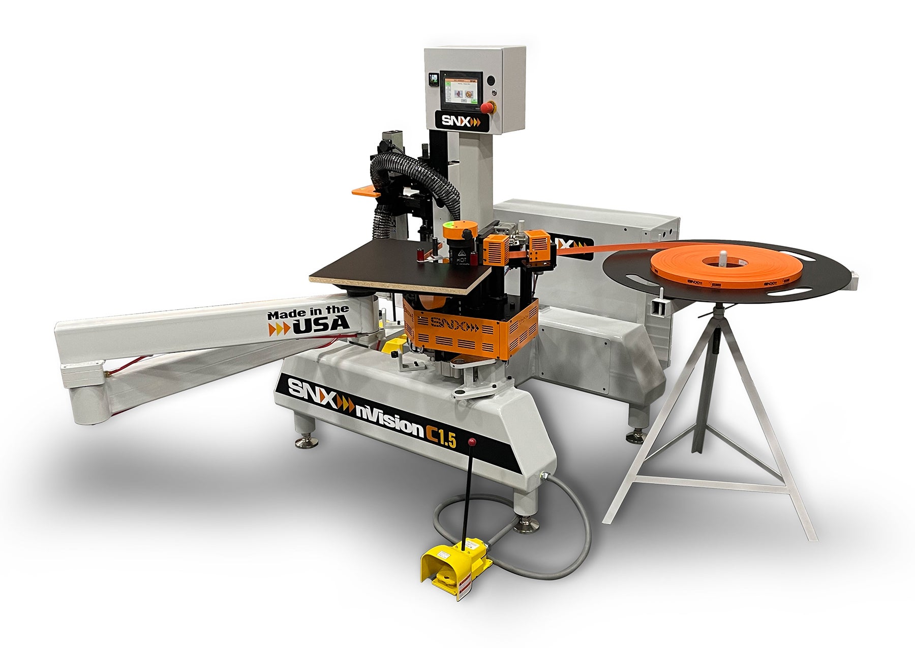 SNX Technologies introduces nVision C1.5 contour edge bander at 2023 ...