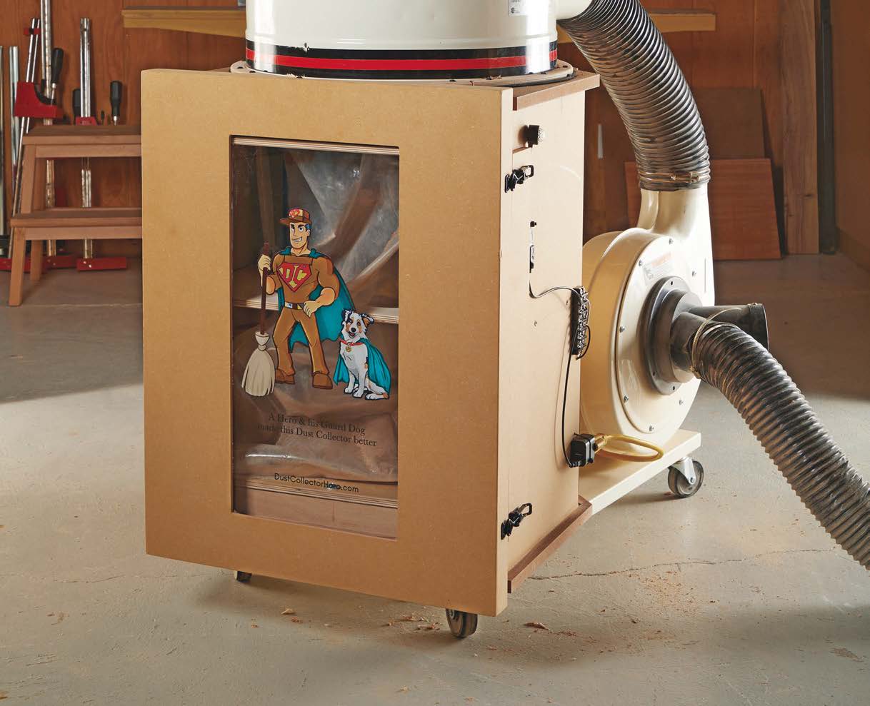 Shop Owner Invents The Dust Collection Hero | Woodshop News Magazine