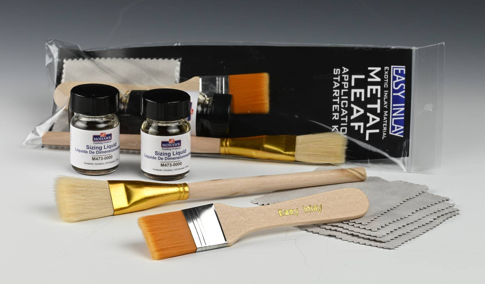 Easy Inlay Adds Metal Leaf Starter Kit | Woodshop News Magazine