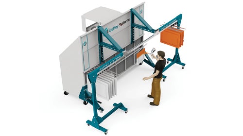 New Flex Spray Station from Guffey Systems | Woodshop News Magazine