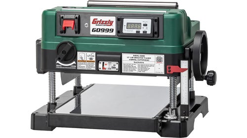 New 15” Benchtop Planer from Grizzly Industrial | Woodshop News Magazine